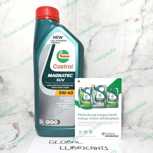 Jual NEW! API SP Castrol Magnatec SUV 5W-40 1L (Oli Fully Synthetic ...