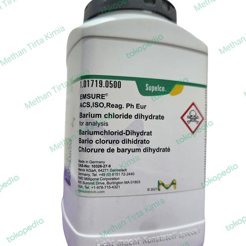Jual barium chloride dihydrate merck || barium chlorid merck 1.01719 ...