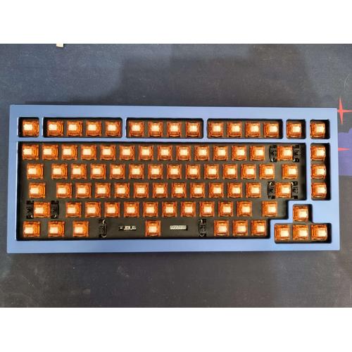 Jual Keychron Q1 Barebone Navy Blue Non-Knob (V1 / Keluaran Pertama ...