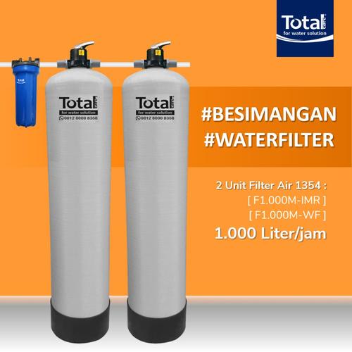 Jual Paket 2 Unit Filter Air Besi Mangan+Water Filter [TOTAL ...