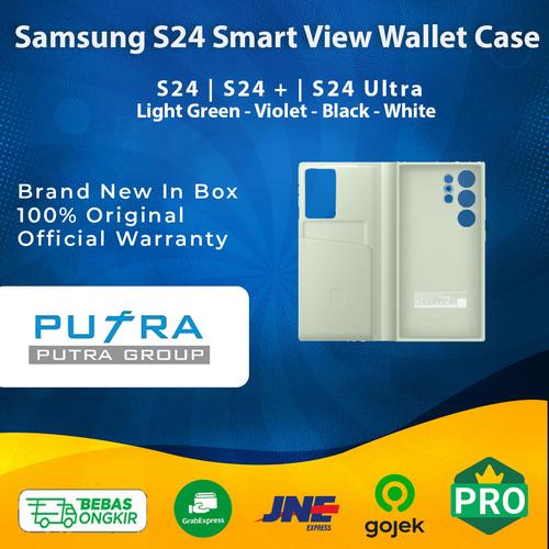Jual Casing Samsung Galaxy S24 S24+ S24 Ultra Smart View Wallet Case ...