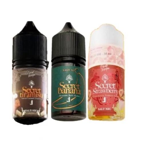 Jual SECRET 30ML SALT SERIES V1 V2 V3 15MG 35MG - V1 BANANA, 15MG ...