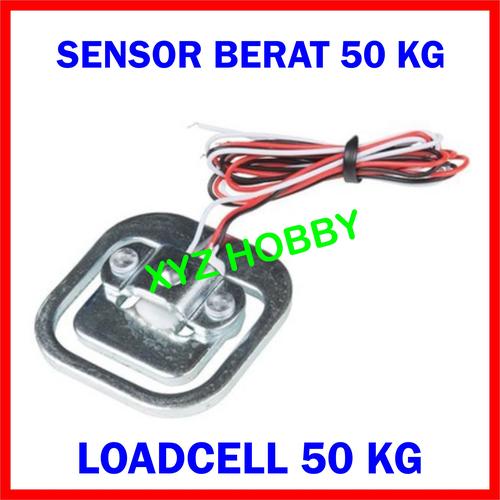 Jual Sensor Berat Load Cell 50kg Weight Sensor Timbangan Loadcell 50 kg ...