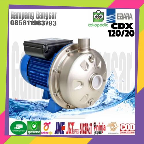 Jual pompa ebara centrifugal stainless stell CDX120/20/2hp/1.5kw/380v - Jakarta Barat - Gampang ...