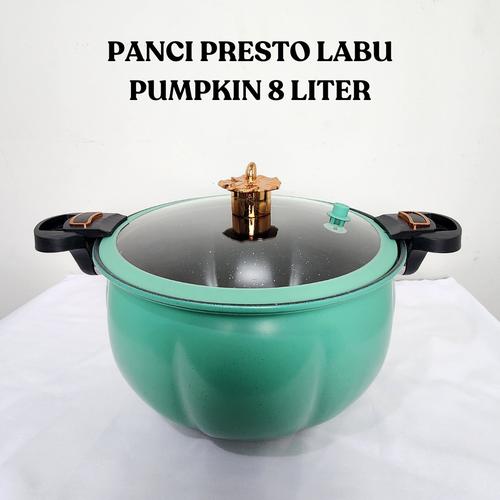 Jual Panci Presto Labu Pumpkin 8 Liter Murah Kapasitas Besar - Orange ...