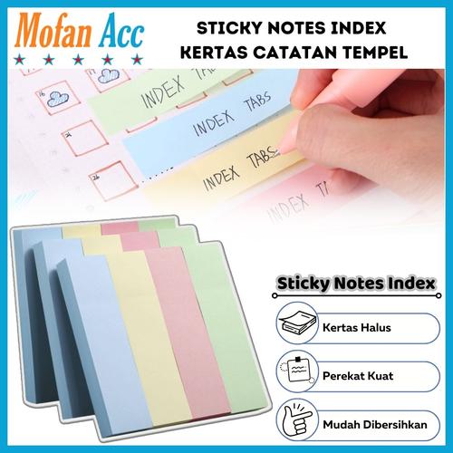 Jual Sticky Notes Index 76 X 76 mm Kertas Tempel Memo Note Catatan Mini ...