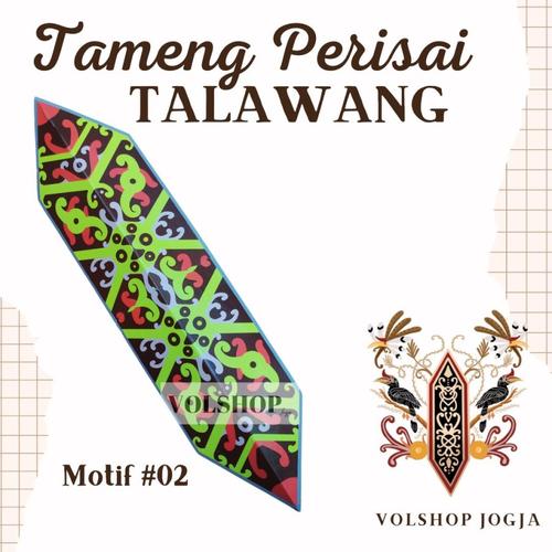Jual Mainan Perisai Senjata Tradisional Kalimantan Suku Dayak Pedang ...