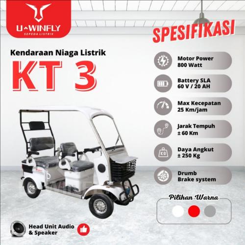 Jual Mobil Listrik Golf Uwinfly KT3 U WINFLY Buggy Electric Car New ...