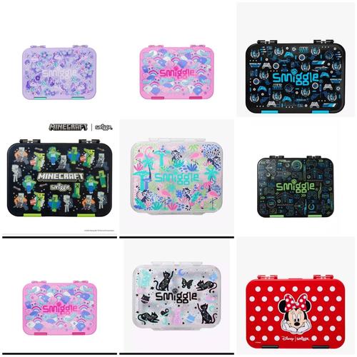 Jual Smiggle Bento Box Boy-Girl/Kotak Makan Smiggle/Tempat makan/Kado ...