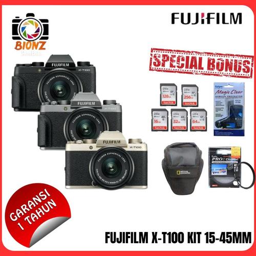 Jual kamera fujifilm xt100 kit 15-45mm - BODY ONLY - Jakarta Barat ...