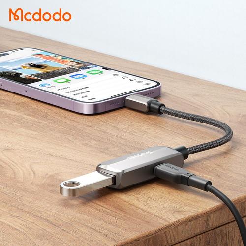 Jual MCDODO Converter OTG iPhone Lightning to USB 3.0 + Lightning CA ... Jual MCDODO Converter OTG iPhone Lightning to USB 3.0 + Lightning CA ...
