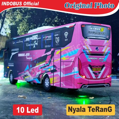 Jual Miniatur Bus Bis Tunggal Jaya BLACK PINK JB5 - TANPA LAMPU - Kab ...