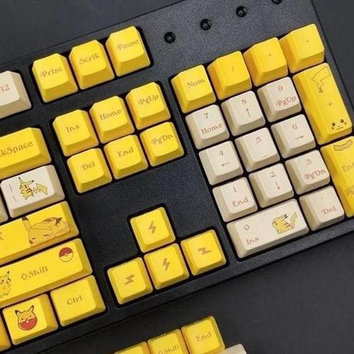 Jual Keycaps Pokemon Pikachu Pbt Dyesub For Mechanical - Gaming ...