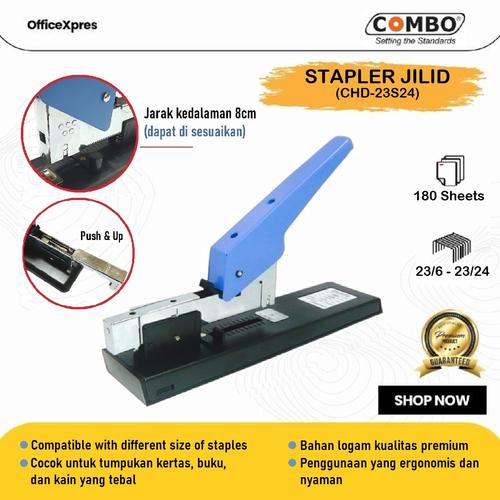 Jual Stapler Jilid Besar 23s24LP / Hekter Jilid 23/24 / Heavy Duty ...