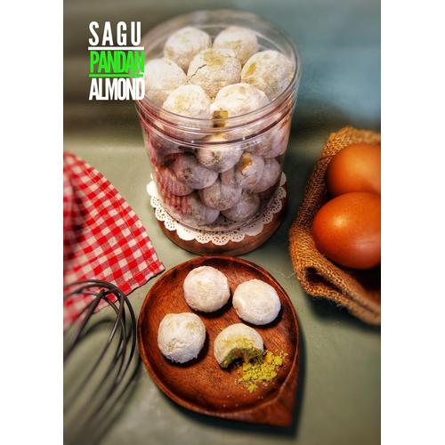 Jual Sagu Pandan Almond Premium - Kota Depok - Vebes Terrace | Tokopedia