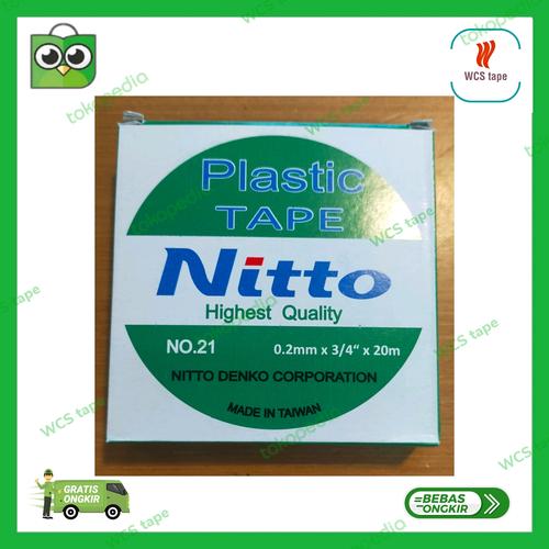 Jual isolasi nitto 21 kabel listrik warna hitam 3/4"x20 - Jakarta Barat ...