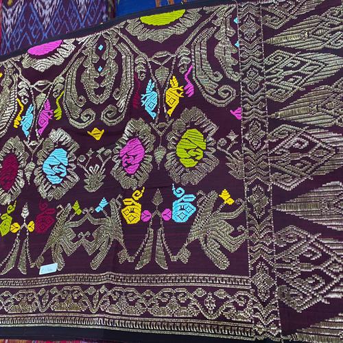 Jual Kain kamen saput tenun songket sutra couple - Kota Denpasar ...