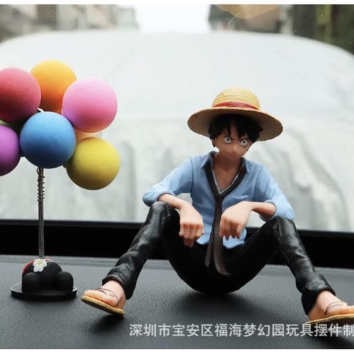 Jual Miniatur One Piece Pajangan Dashboard Mobil Luffy Yukino Anime ...