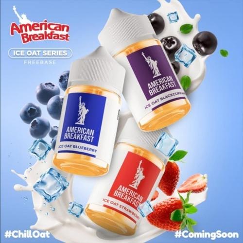 Promo LIQUID AMERICAN BREAKFAST 60ML ICE OAT SERIES LIQUID FREEBASE ...