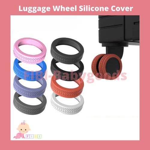 Jual PREMIUM Cover Karet Roda Koper Luggage Wheel Silicone Pelindung ...