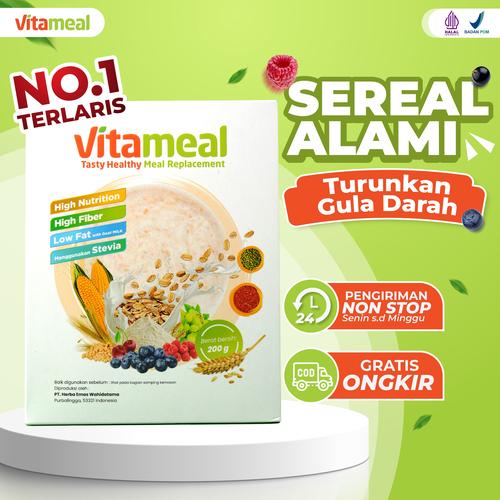 Jual VITAMEAL Sereal Herbal Alami Mencegah Diabetes Menurunkan Gula ...