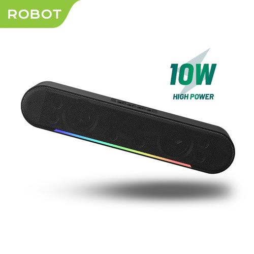 Jual ROBOT Bluetooth Stereo Speaker RGB 10W Bass Aux USB Flashdisk ...