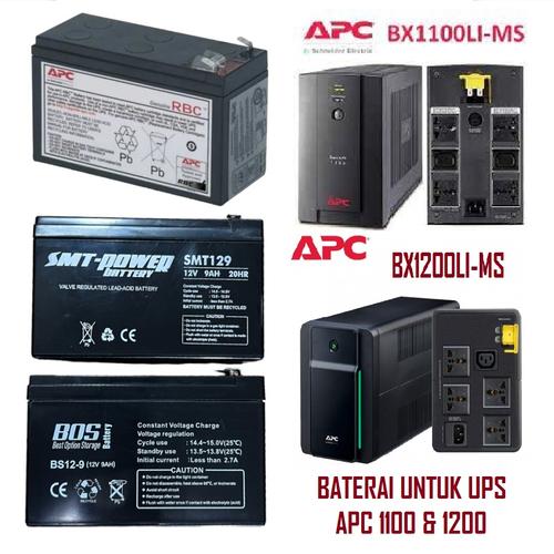 Jual Aki / Baterai Kompatibel RBC17 RBC175 9AH Utk UPS APC BX 1100 BVX 1200 - Jakarta Pusat ...