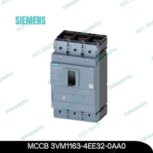Jual Siemens MCCB 3VM1163-4EE32-0AA0 63A 3P 36KA 415VAC - Kota Tangerang - AOC SHOP | Tokopedia
