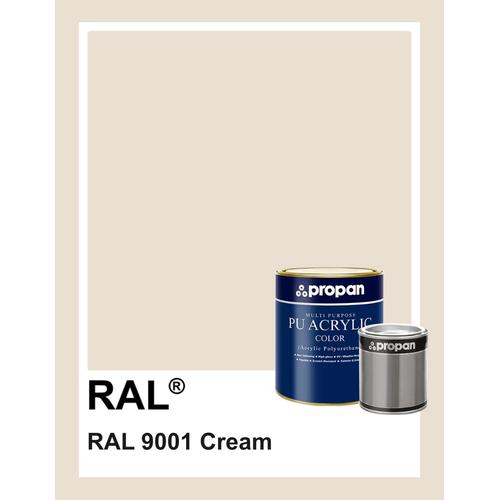 Jual CAT PROPAN PU ACRYLIC - RAL 9001 CREAM - 5 LITER, GLOSS - Jakarta ...