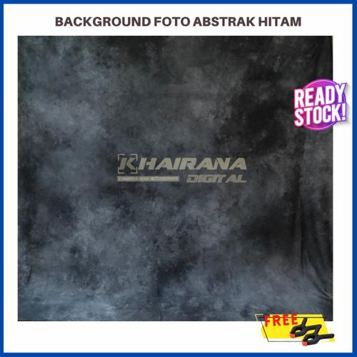 Jual Kain Background Backdrop Studio Foto Abstrak classic hitam ...