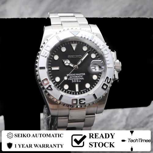 Jual Seiko Mod Yacht Master Yatch Master YM Black Dial - Kota Tangerang ...