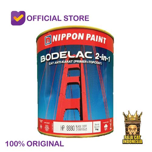 Jual Cat Besi Anti Karat Nippon Paint Bodelac 2 in 1 Ukuran 1 Liter ...