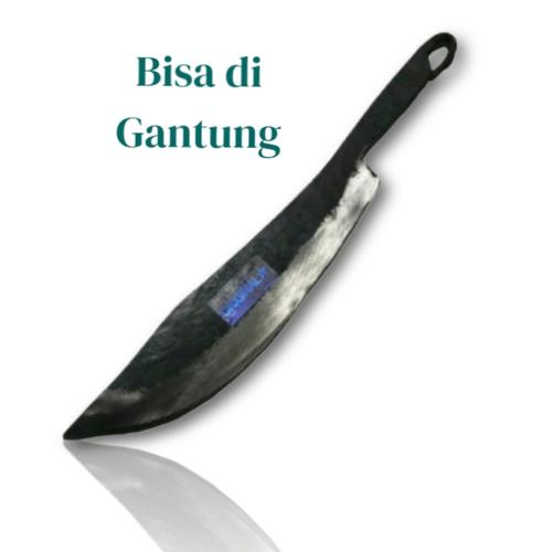Jual golok parang baja gagang besi cincang daging/tulang - UJUNG LANCIP ...