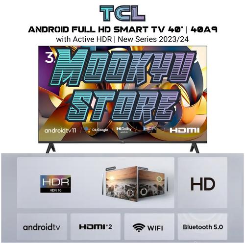 Jual TCL Android Smart TV 40 inch 40A5 | Full HD with Bezel Less Design ...