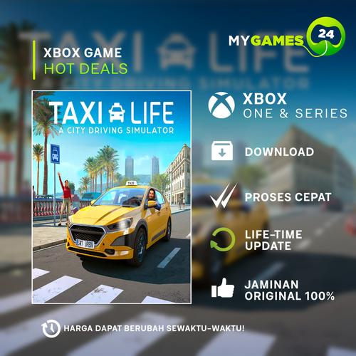 Jual Taxi Life: A City Driving Simulator Xbox one series X|S game - Isi ...