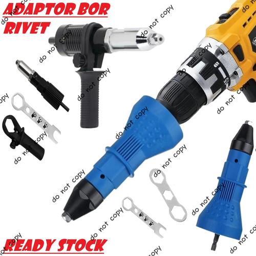 Jual Alat Rivet Tang Rivet Ripet Sambung Konverter Bor Rivet Gun ...
