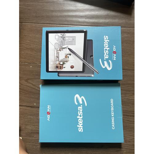 Jual Tab Advan Sketsa 3 Full Set Dengan Keyboard dan Pen Ram 6 Rom ...