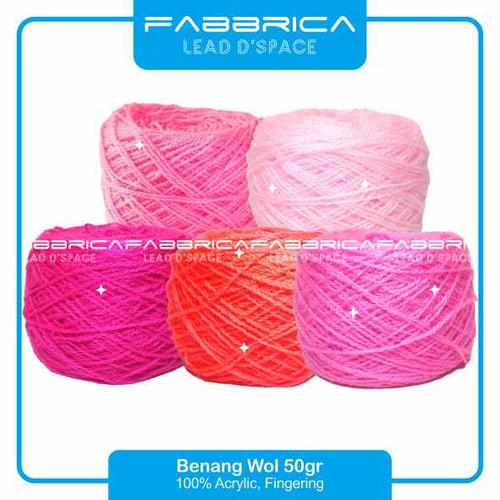 Promo BENANG WOL RAJUT WOOL VONEL 50 GR MURAH PINK - 26 Pink Sedang ...