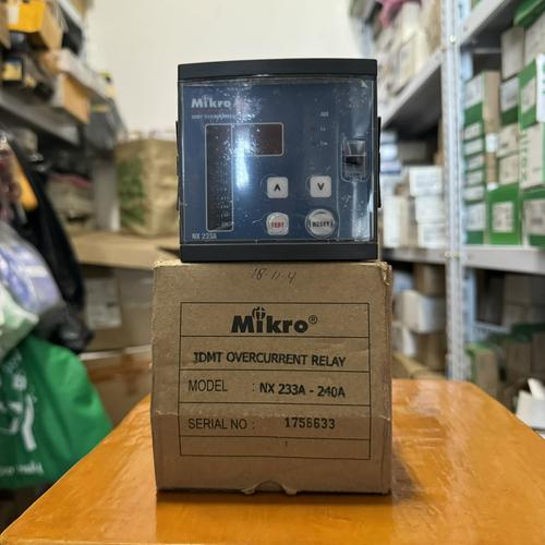 Jual IDMT Overcurrent Relay merk mikro type NX 233a-240 (pengganti ...