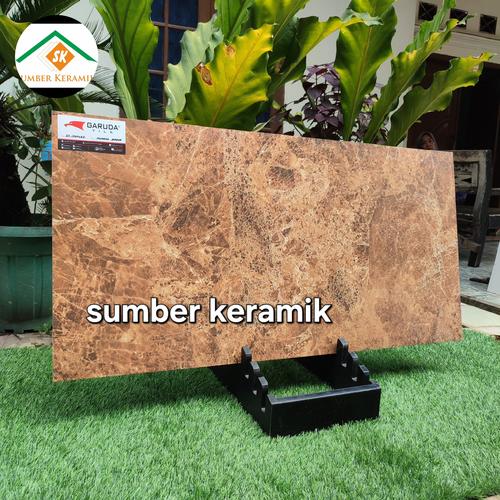 Jual Granite lantai 60x120 Romano brown / GS129M68D / Garuda tile - Kab ...