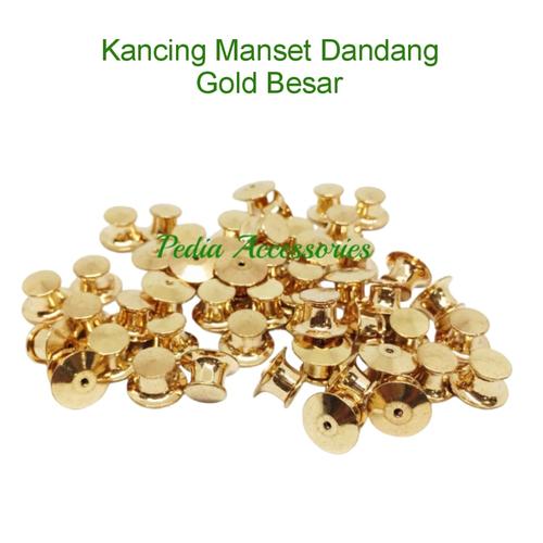 Jual Kancing Manset Dandang Besar Warna Gold - 1pcs - Jakarta Pusat ...
