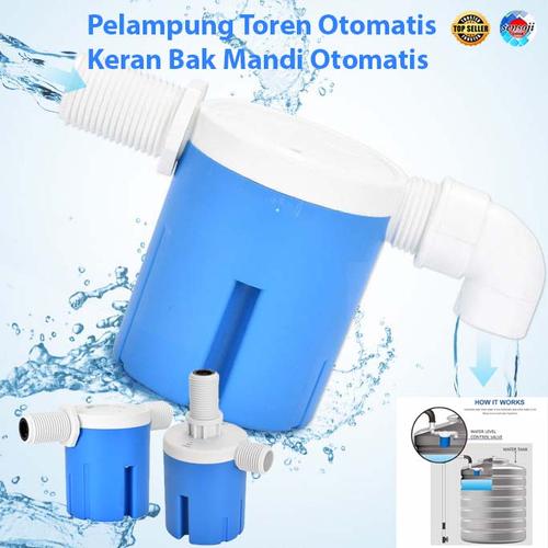 Jual Pelampung Toren Otomatis Keran Otomatis Bak Mandi 1/2 3/4 Sensor ...