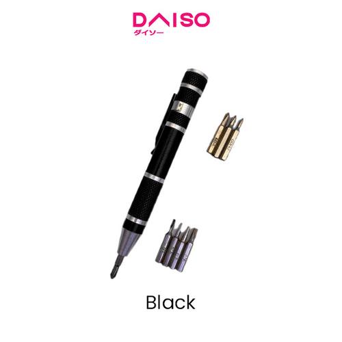 Jual Daiso Precision Pen Screwdriver -8 pcs. Set- - Hitam - Kab. Bekasi ...