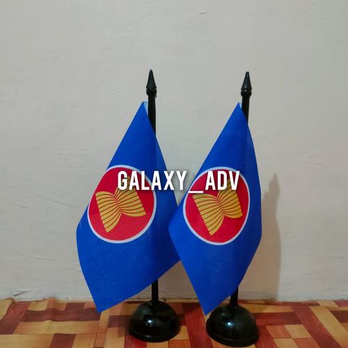 Jual tiang kayu+bendera meja - LOGO ASEAN - Jakarta Pusat - GALAXY_ADV ...