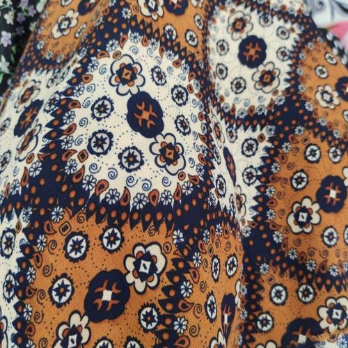 Jual Bahan kain Zara crep motif Sc455Kla harga per setengah meter ...