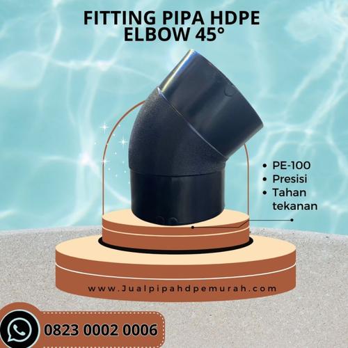 Jual Elbow Pipa Hdpe 45 Derajat 12 Inch - Knee Pipa Hdpe 315mm ...