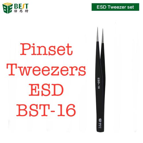 Jual BESTOOL BST-16 Pinset Tweezers Handphone Stainless Steel ESD Venus - Jakarta Barat ...