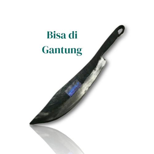 Jual golok parang baja gagang besi cincang daging/tulang - UJUNG LANCIP ...