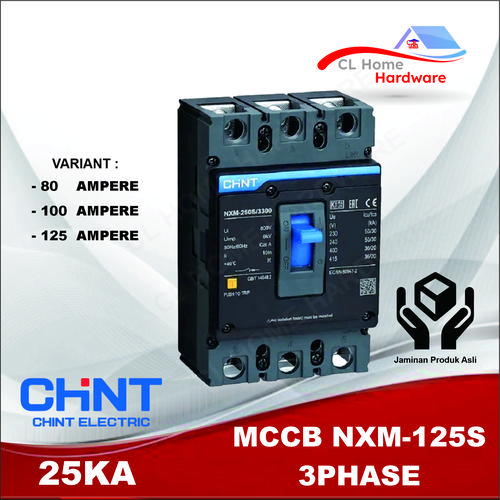 Promo MCCB CHINT 3 PHASE NXM 125-S/3P 80A s.d 125A ORIGINAL - 80A - Jakarta Barat - CL Home ...