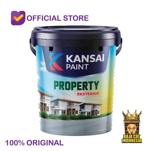 Jual Cat Tembok Eksterior Kansai Property Exterior Warna Putih 25 Kg ...